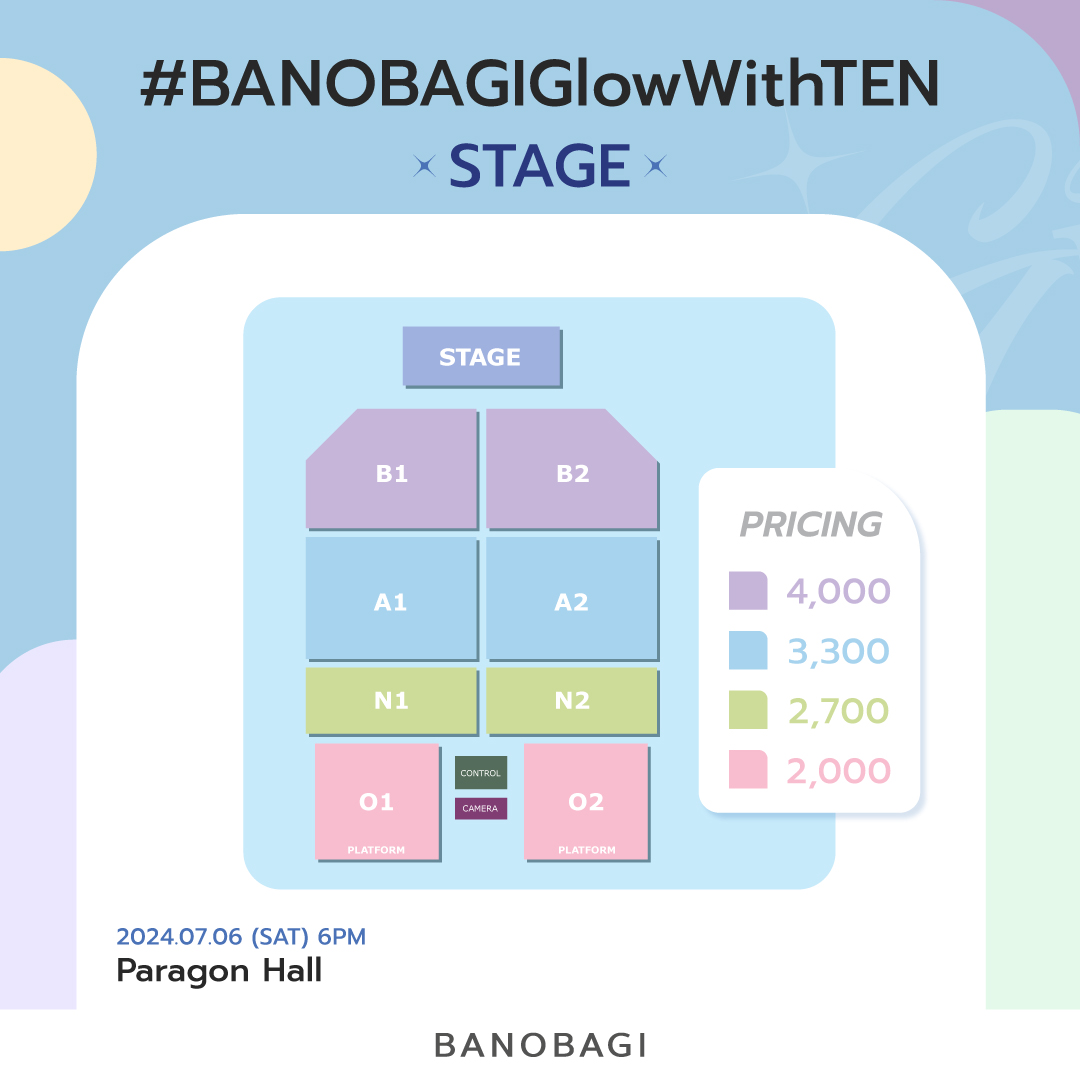 BANOBAGI Glow With TEN MEET & GREET in Thailand - Ticketmelon