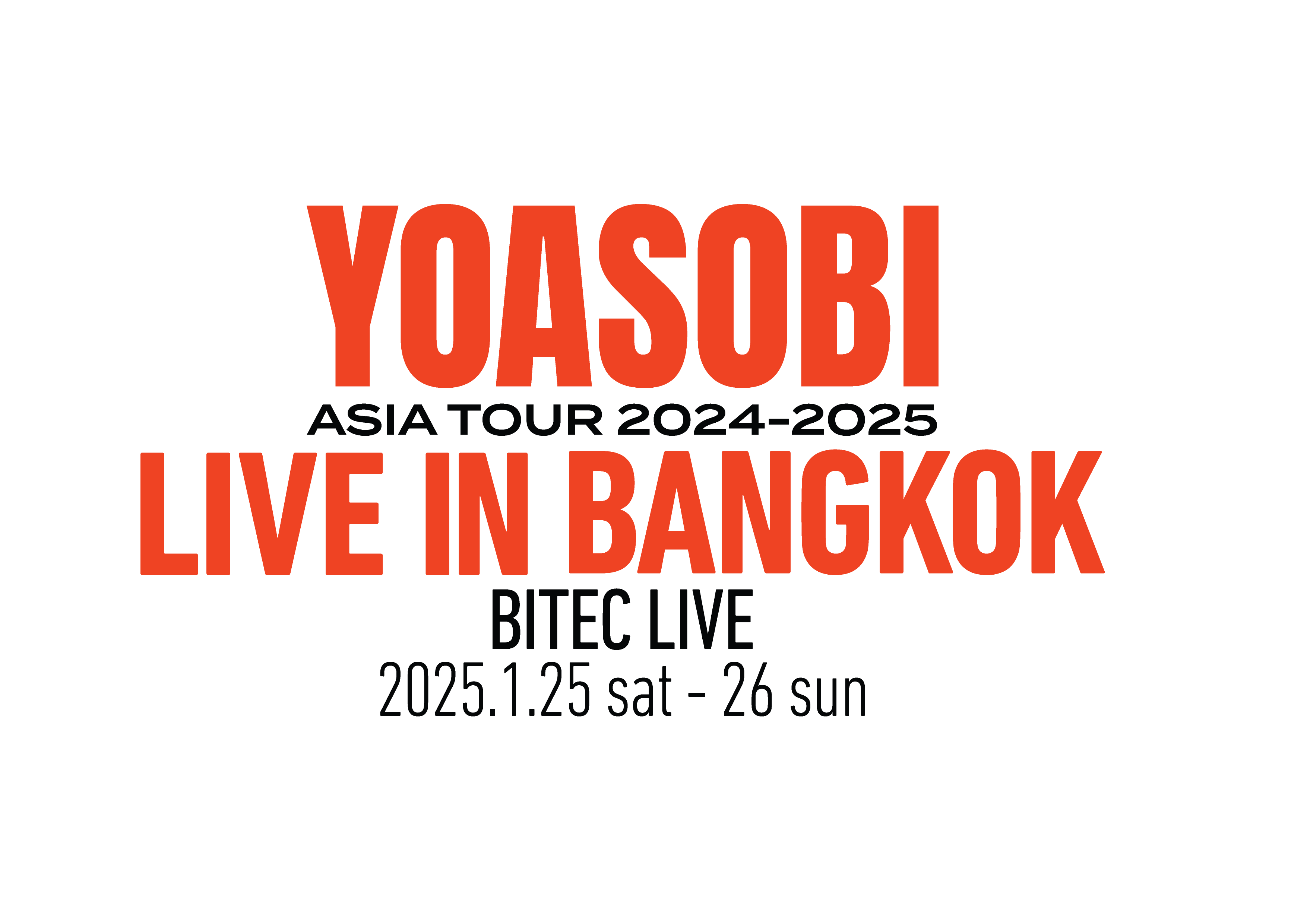 YOASOBI ASIA TOUR 2024-2025 BANGKOK - Ticketmelon