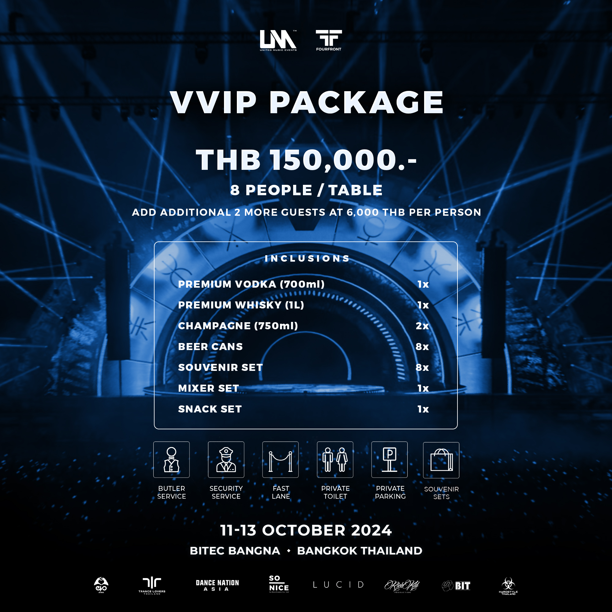 [Table Packages] Techmission, Transmission & Hardmission Festival ...