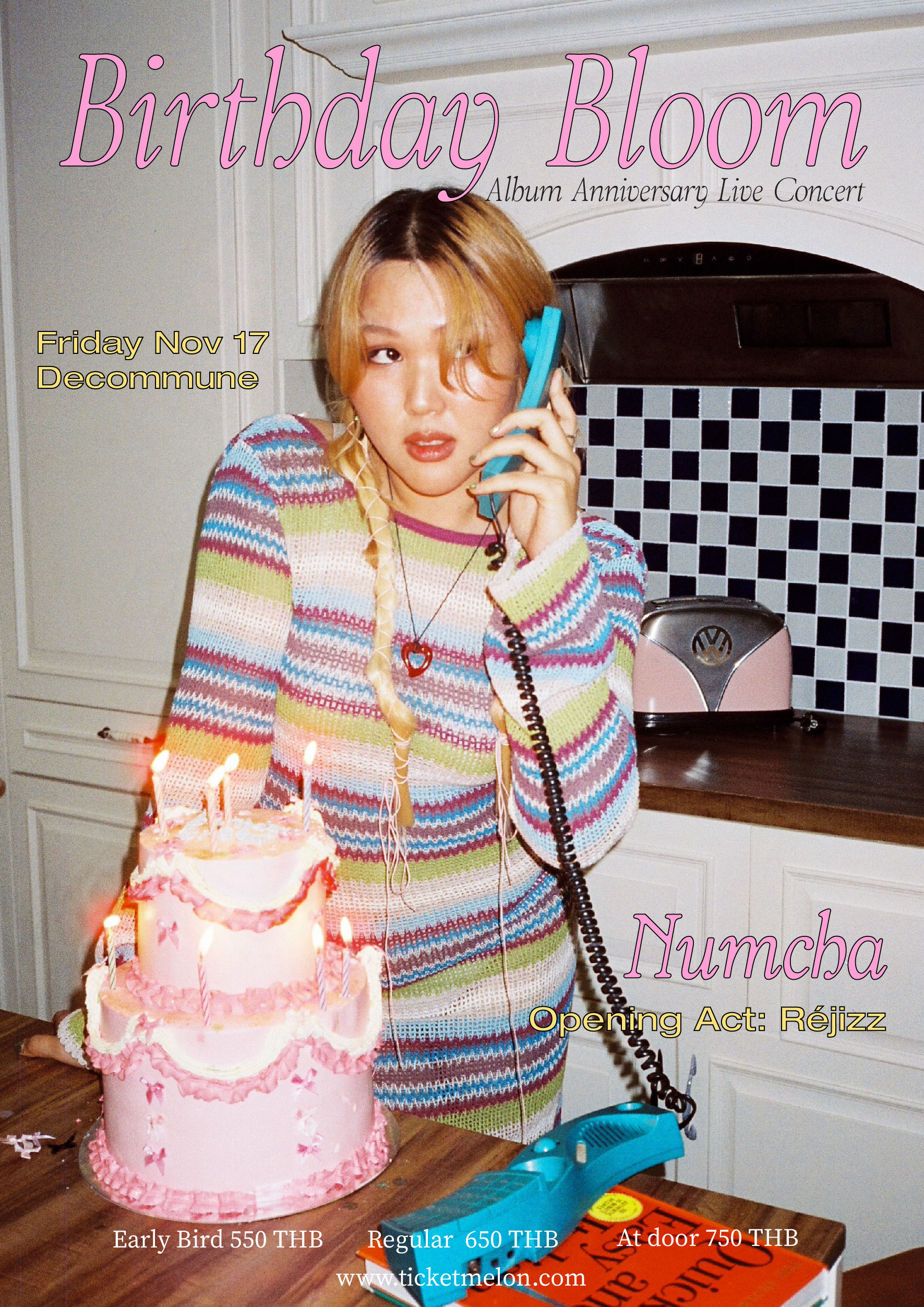 Numcha Birthday Bloom Concert - Ticketmelon