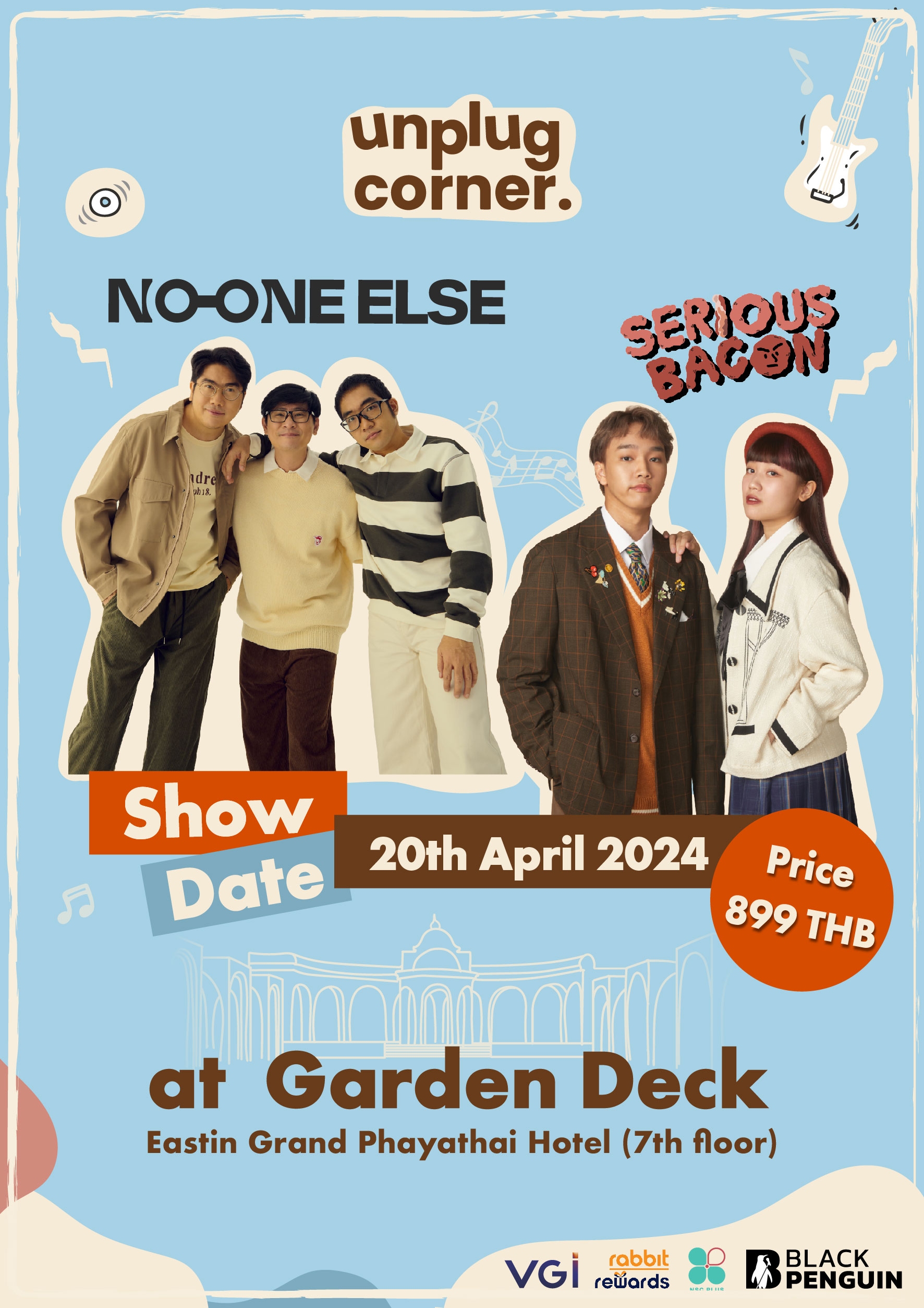 Unplug Corner #2: Serious Bacon & No One Else - Ticketmelon