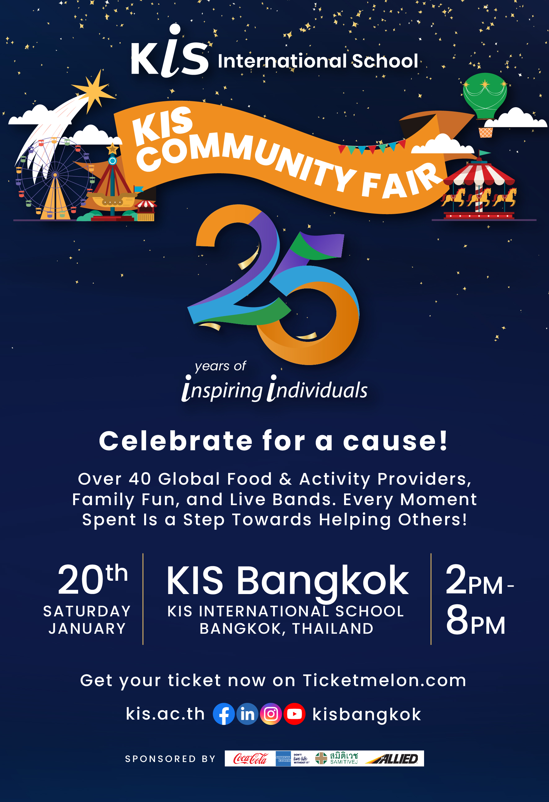 KIS 25th Anniversary Community Fair 2024 - Ticketmelon