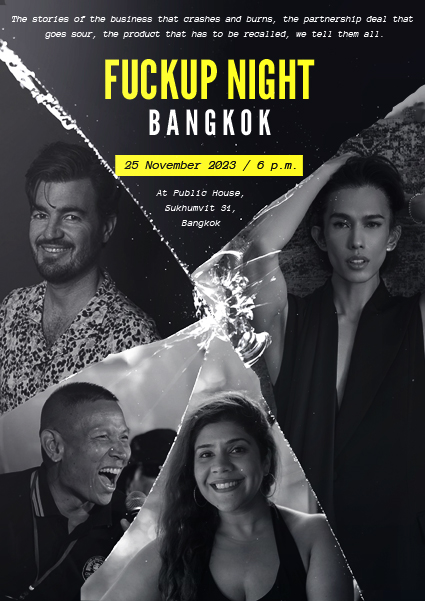 Fuckup Nights Bangkok Vol. XI