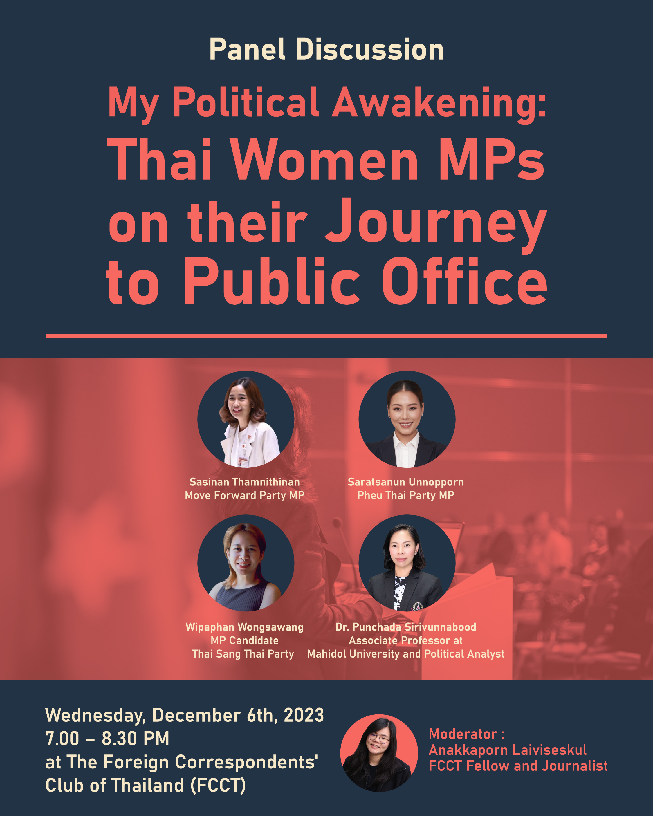 My political awakening: Thai women MPs on their journey to public ...