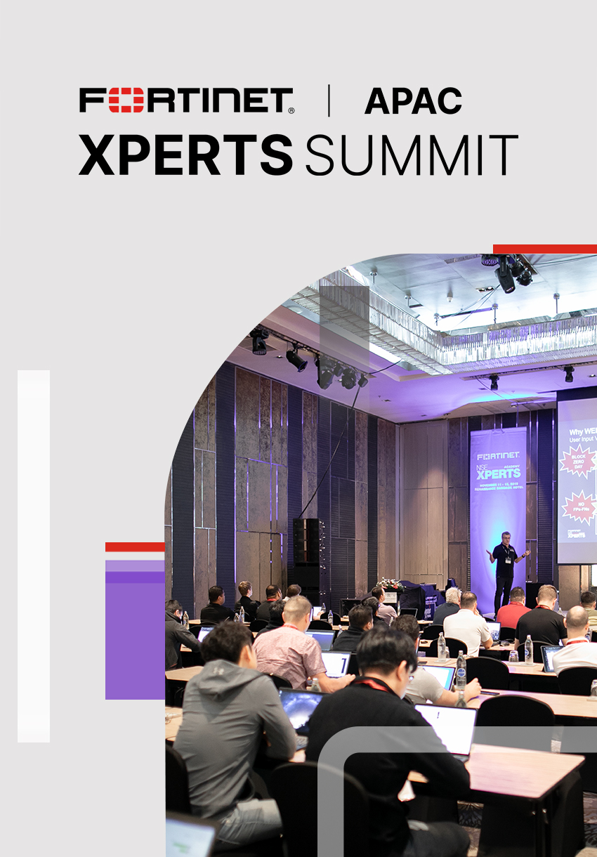 Fortinet XPERTS Summit APAC 2022 - Ticketmelon