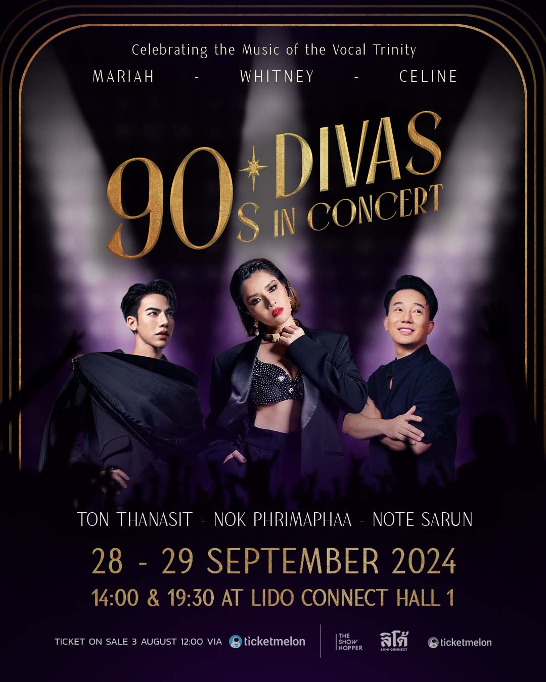 (28 Sep - 19:30) 90s Divas in Concert - Ticketmelon