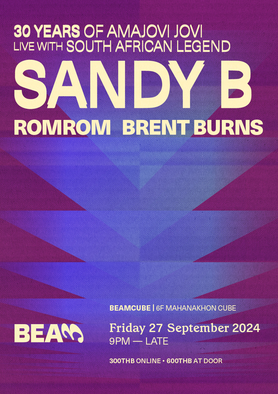 BEAMCUBE invites Sandy B - Ticketmelon