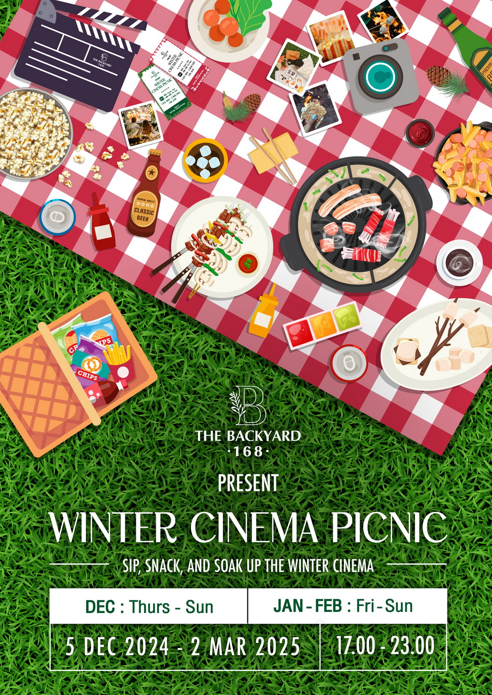 The Backyard 168: Winter Cinema Picnic - Ticketmelon