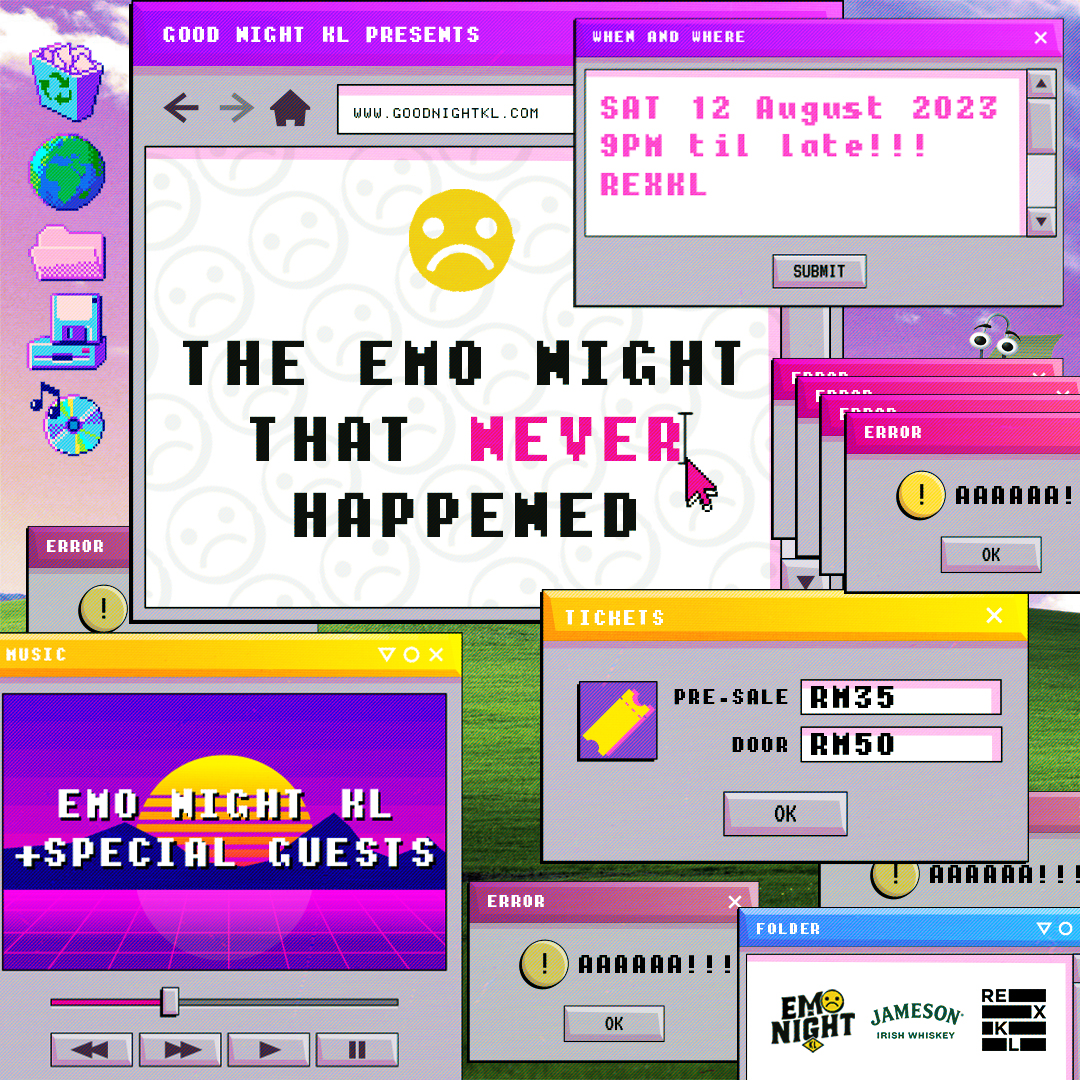 Good Night KL presents : The Emo Night That Never Happened - Ticketmelon