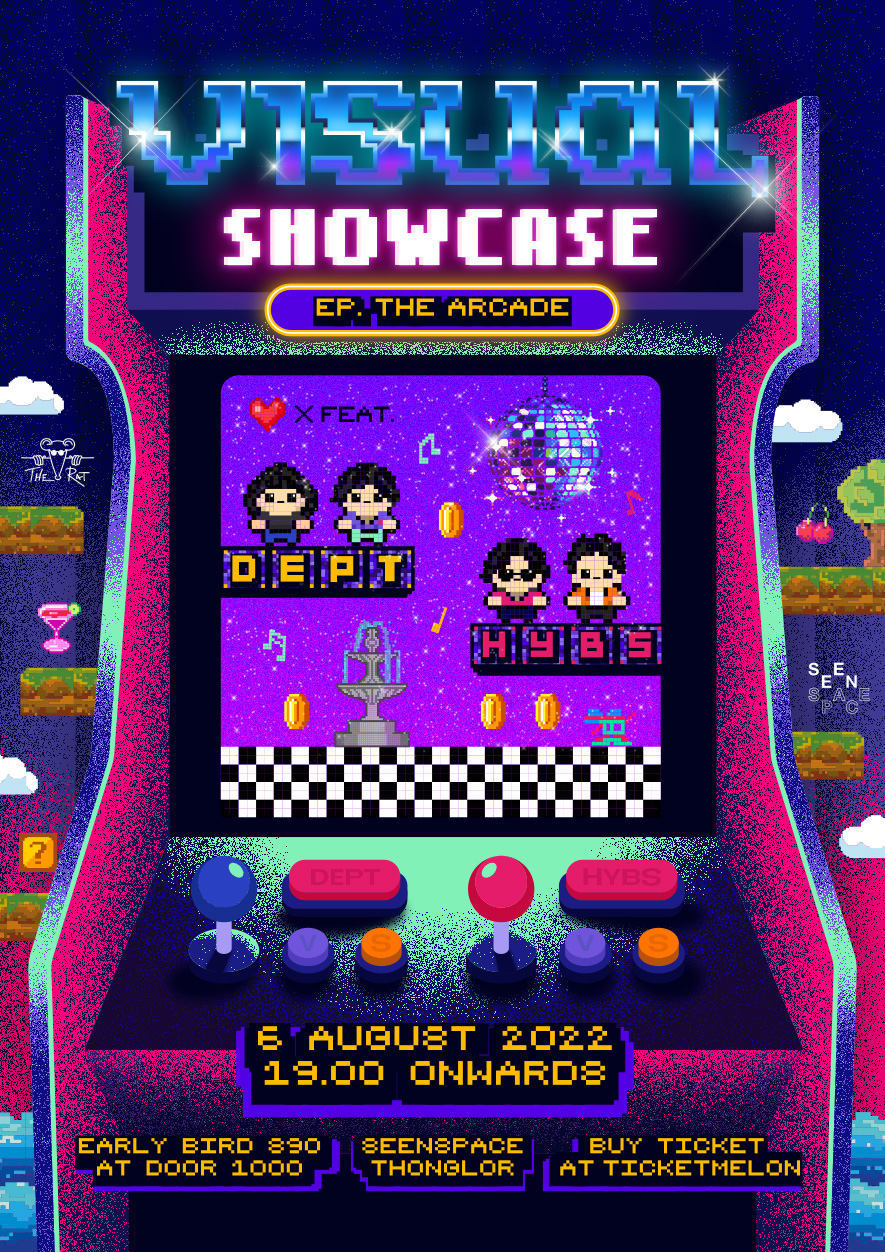 Visual Showcase Ep. The arcade - Ticketmelon