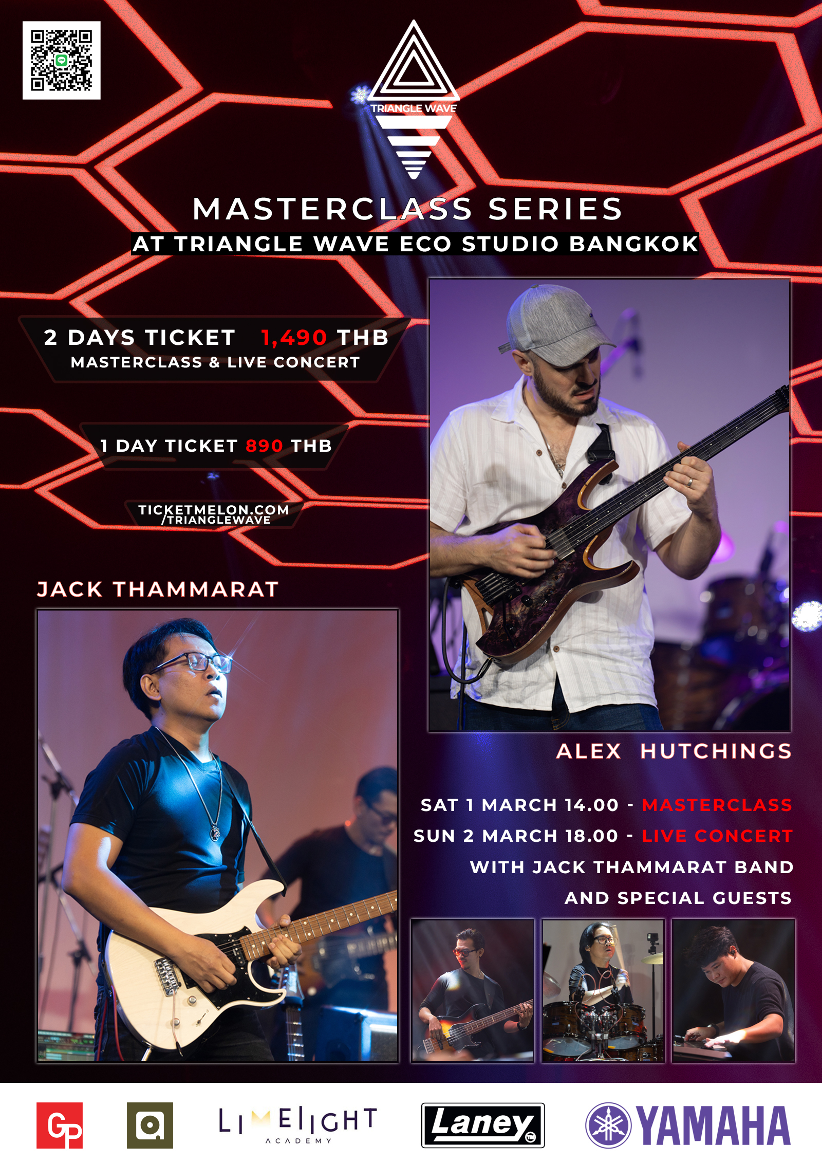 Triangle Wave : Masterclass Series #1 - Alex Hutchings & Jack Thammarat ...