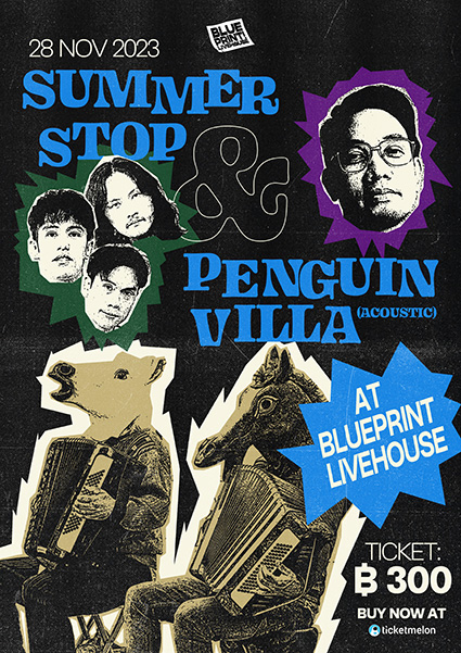 Blueprint Livehouse: Penguin Villa (Acoustic Set) + Summer Stop - Ticketmelon