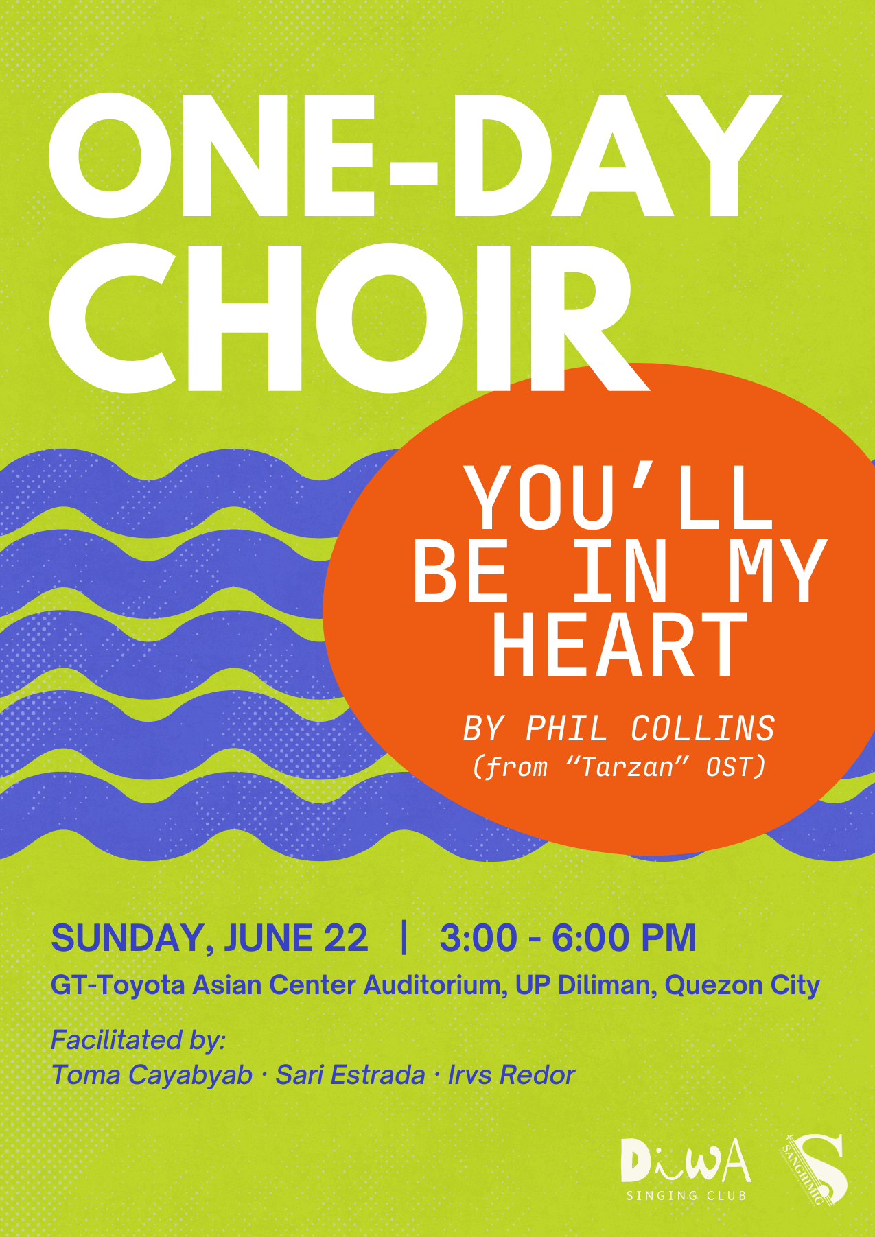 "You'll Be in My Heart" | DIWA Singing Club - Ticketmelon