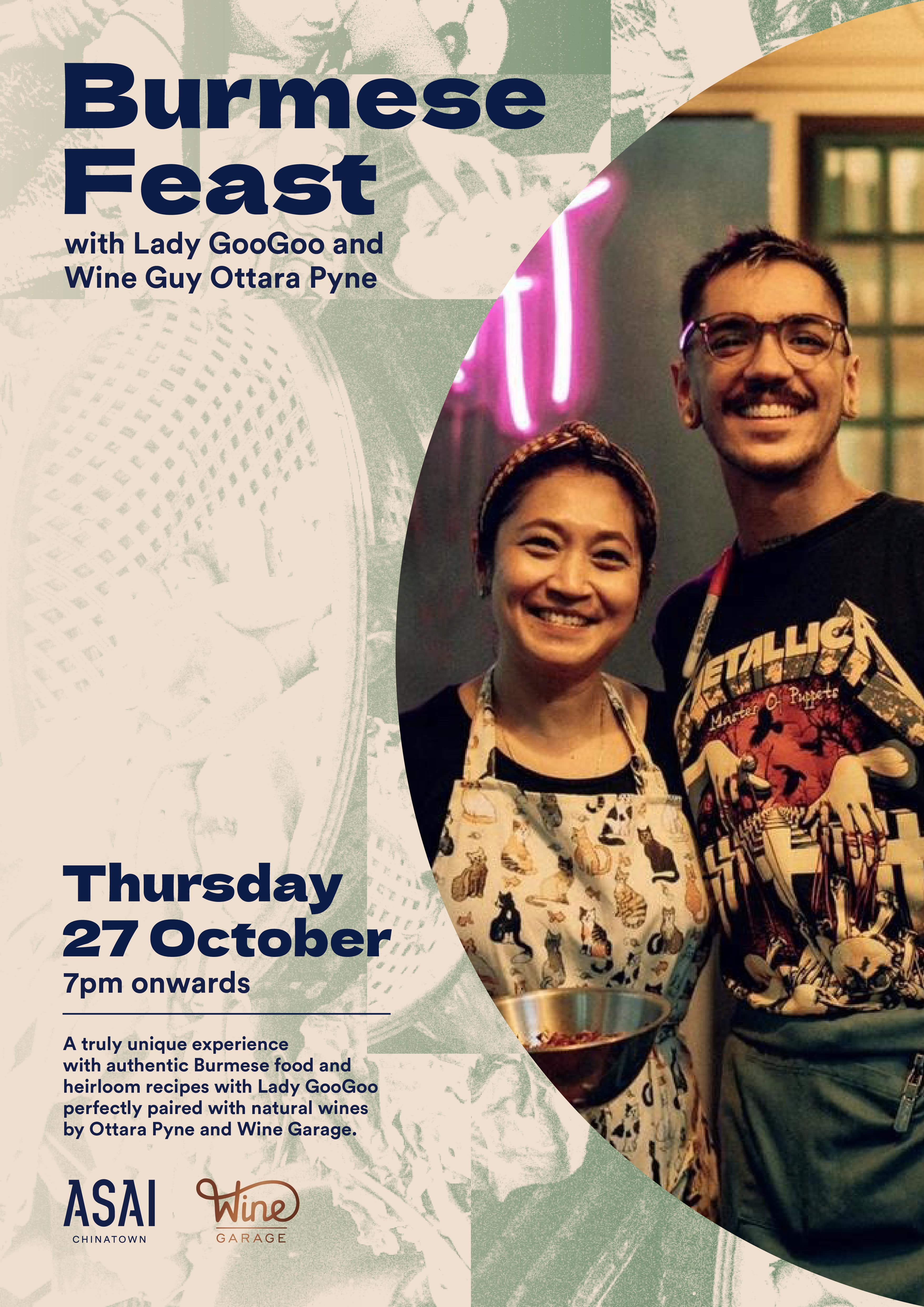 Burmese Feast With Lady GooGoo & Ottara Pyne - Ticketmelon