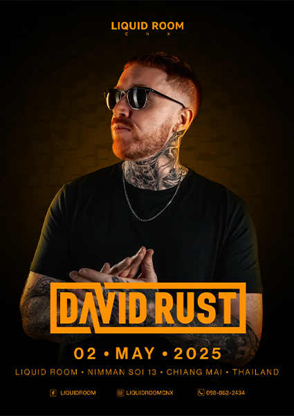 LIQUID ROOM presents DAVID RUST - Ticketmelon