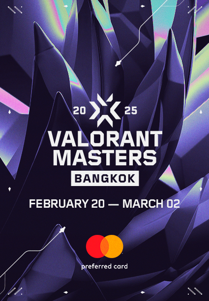 28 FEB - VALORANT Masters Bangkok [Mastercard Presale] - Ticketmelon