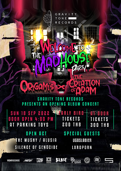Gravity Tone Record Presents : Welcome to the Madhouse Party