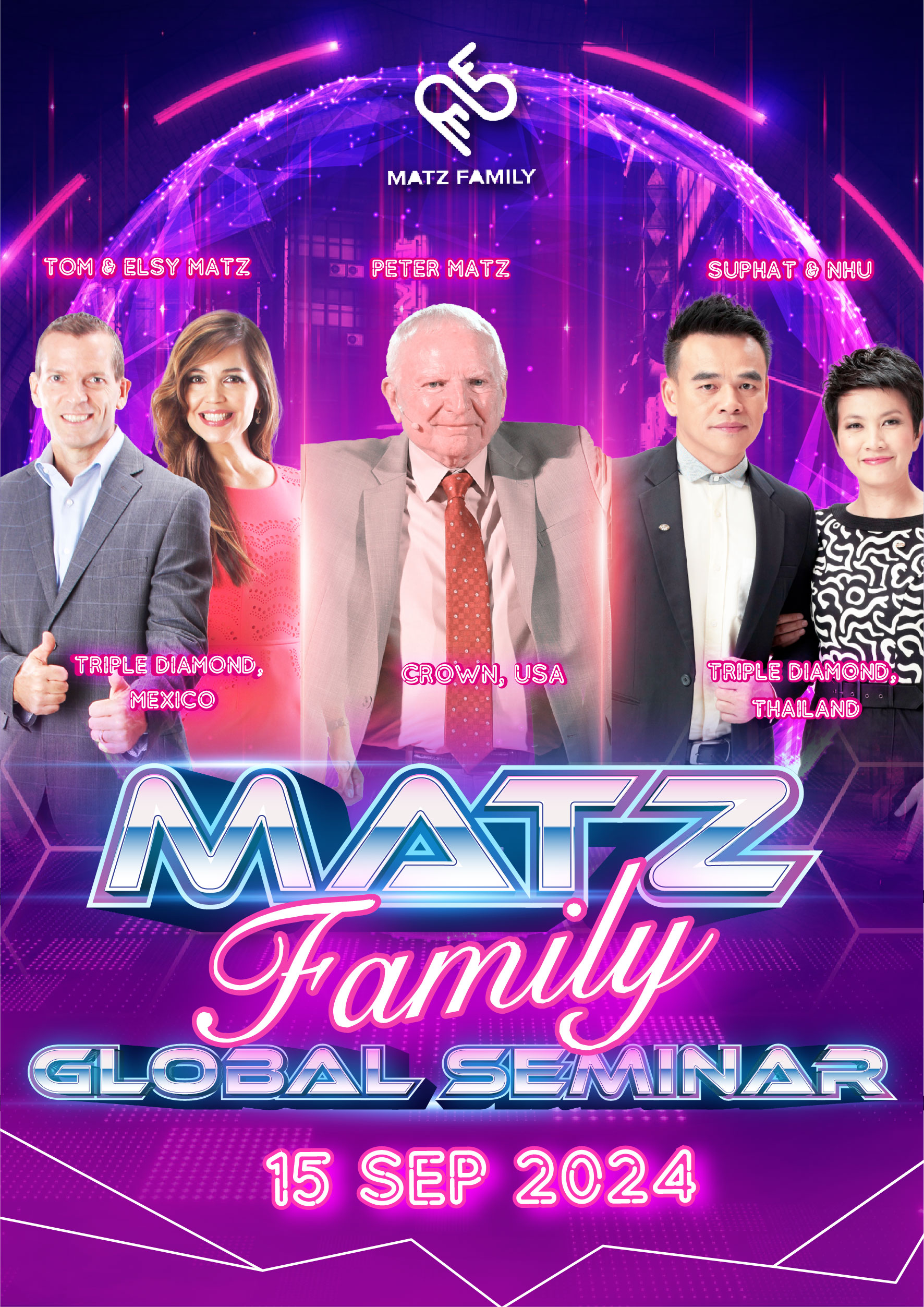 Matz Family Global Seminar (ไทย) [SEP 2024] - Ticketmelon