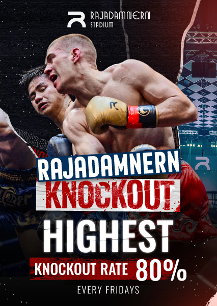7 Apr - Rajadamnern Knock Out Muay Thai - Ticketmelon