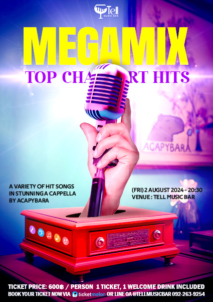 MEGAMIX TOP CHART HITS - Ticketmelon