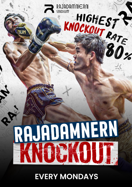 31 July - Rajadamnern Knock Out Muay Thai - Ticketmelon
