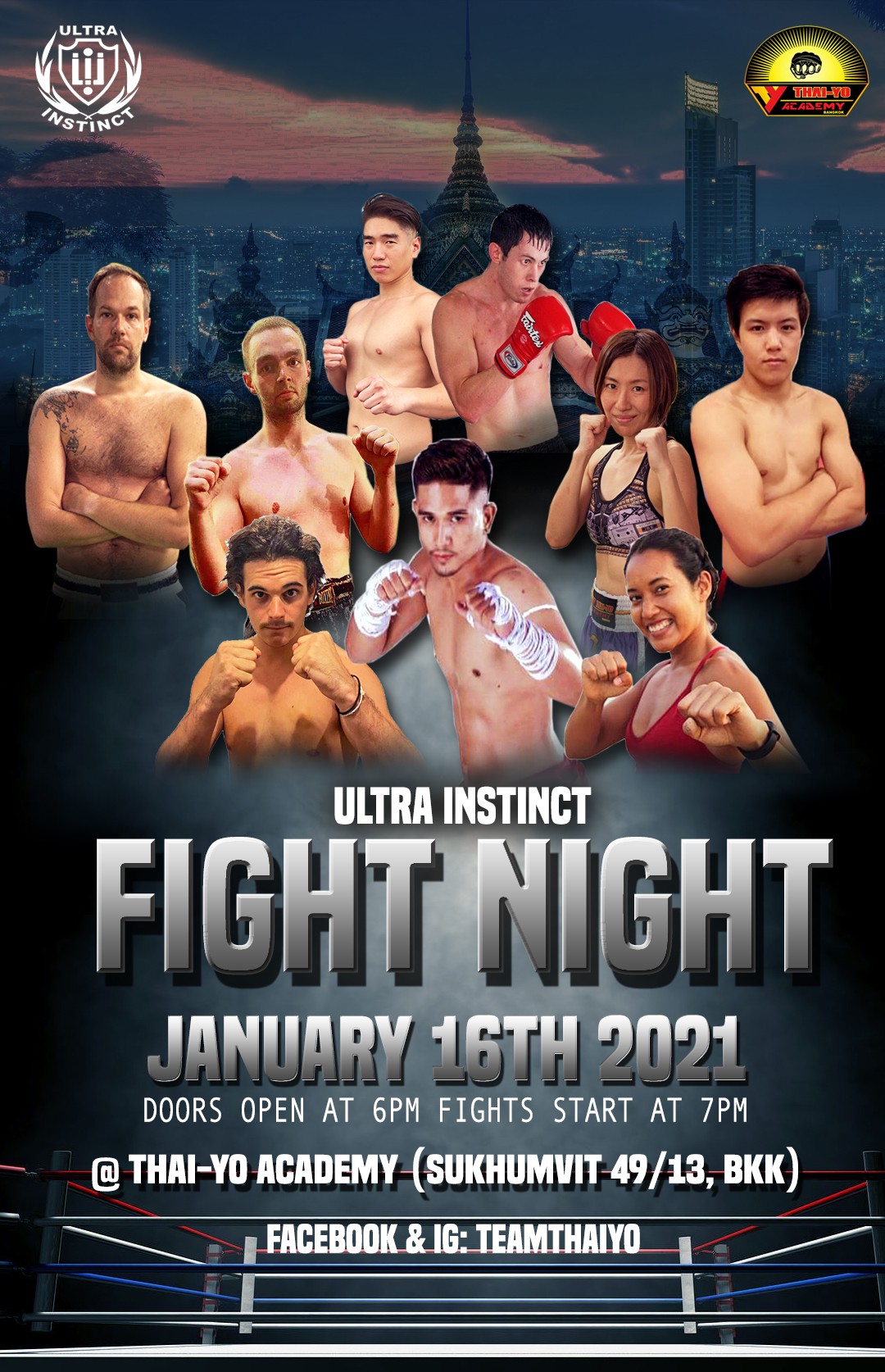 Ultra Instinct Fight Night - Ticketmelon