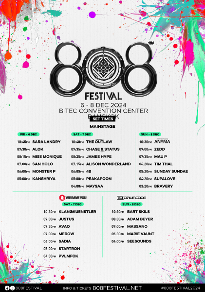 808 Festival 2024 - Ticketmelon