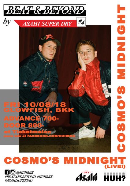 BEAT AND BEYOND #4 : COSMOS MIDNIGHT (LIVE!) - Ticketmelon