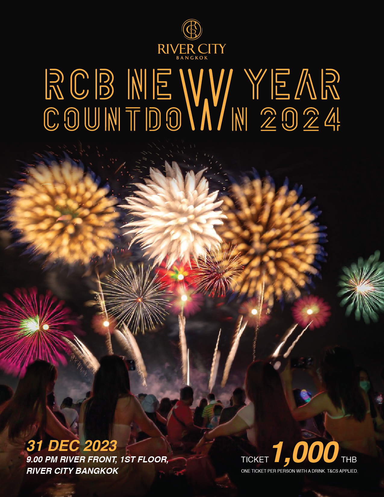 RCB NEW YEAR COUNTDOWN 2024 - Ticketmelon