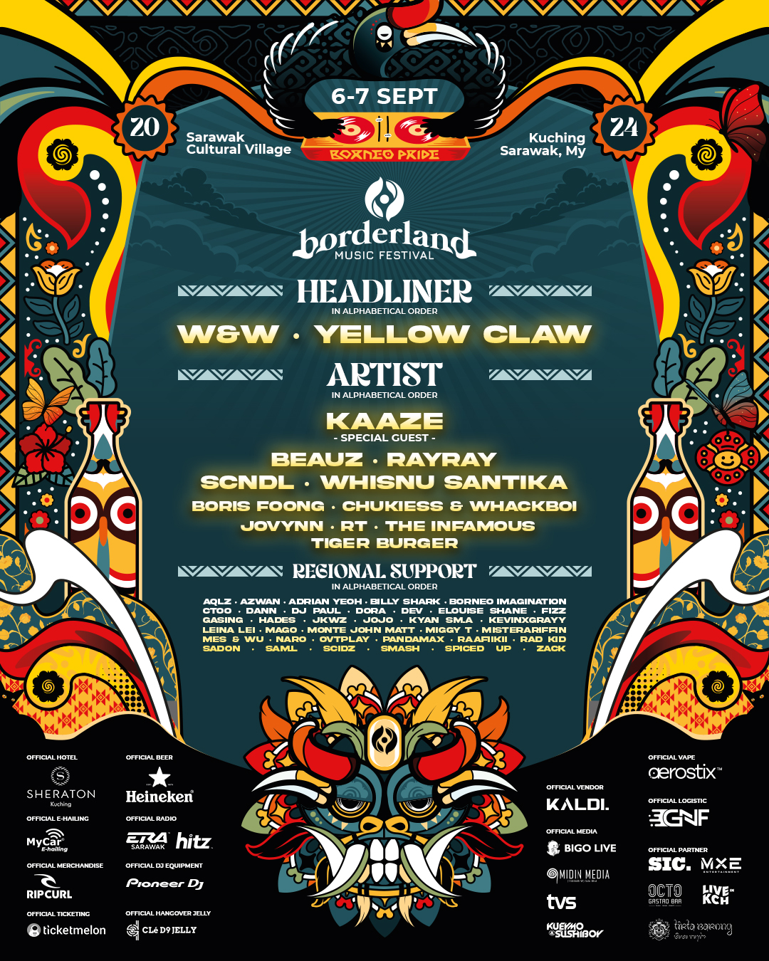BORDERLAND MUSIC FESTIVAL 2024 - Ticketmelon
