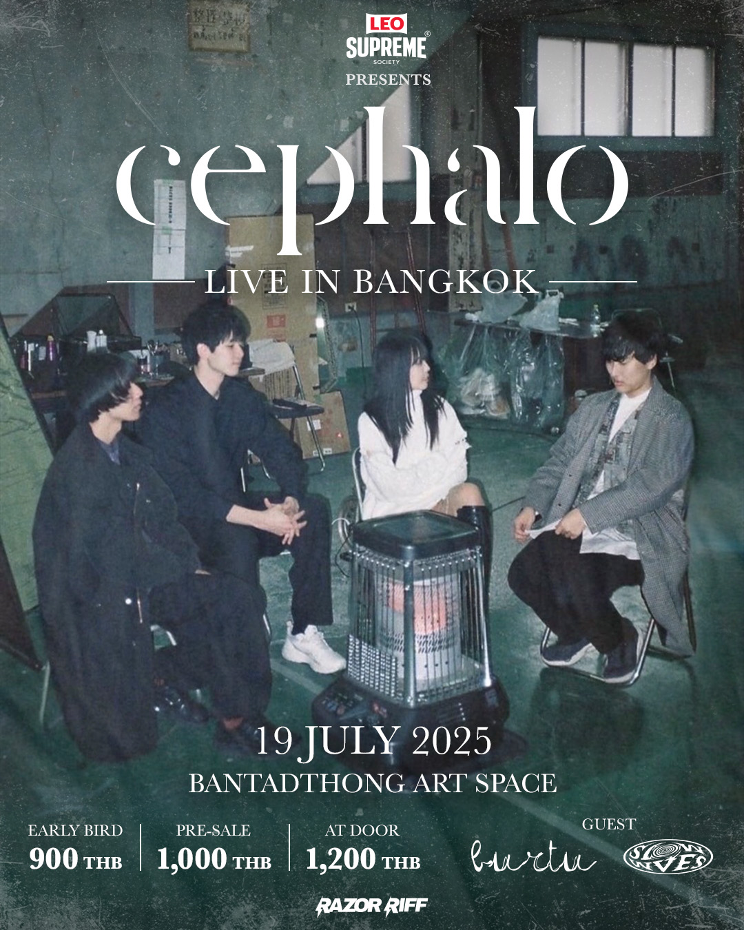 LEO Presents: CEPHALO Live in Bangkok - Ticketmelon