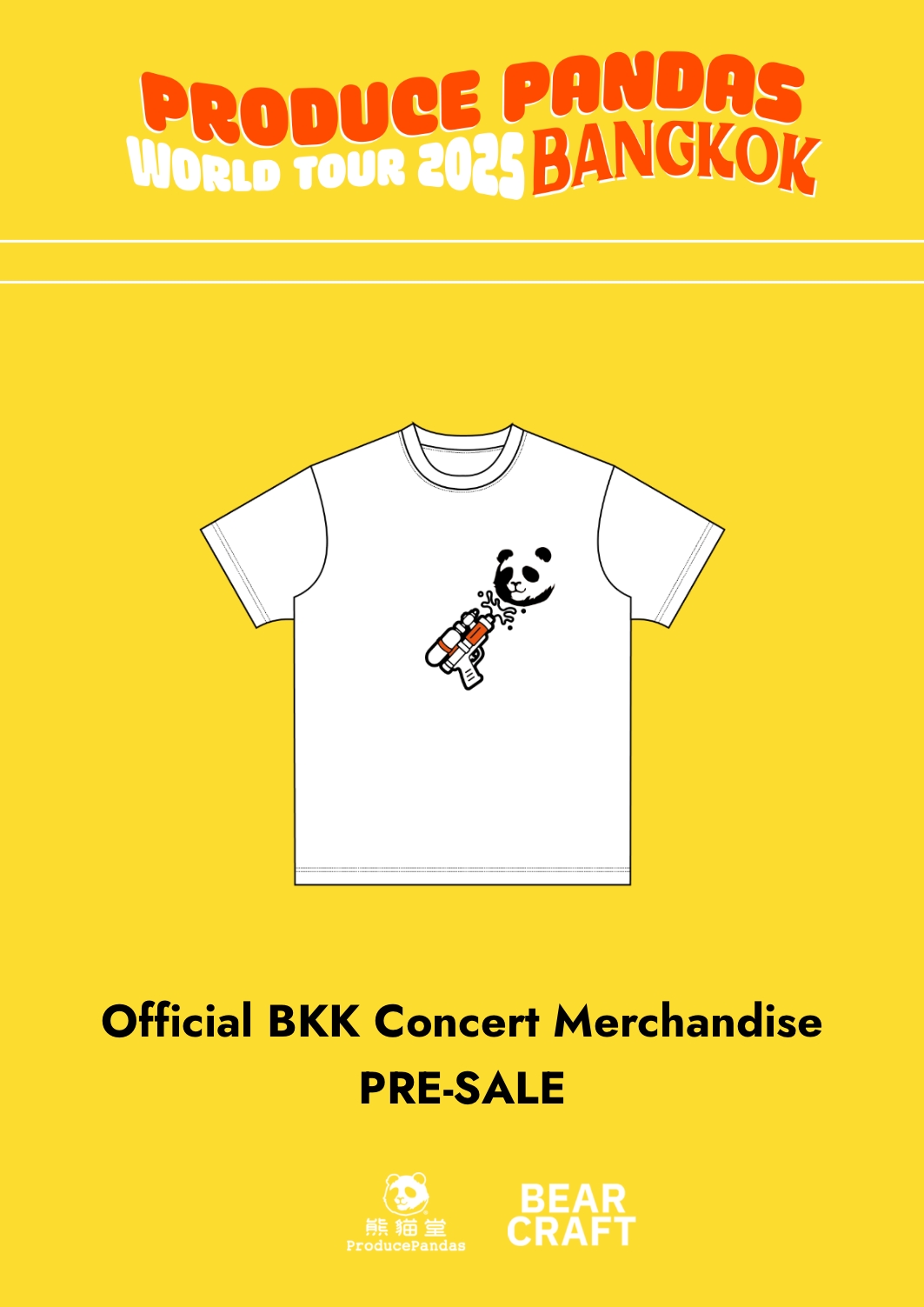 Produce Pandas BKK 2025 Official Merch Pre-Sale - Ticketmelon