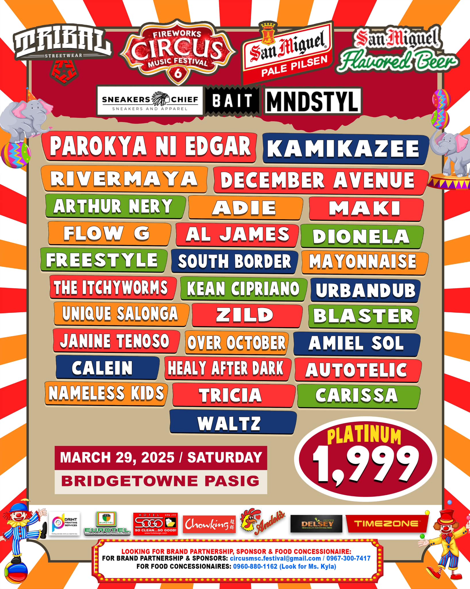 Circus Music Fireworks Festival 6 - Ticketmelon