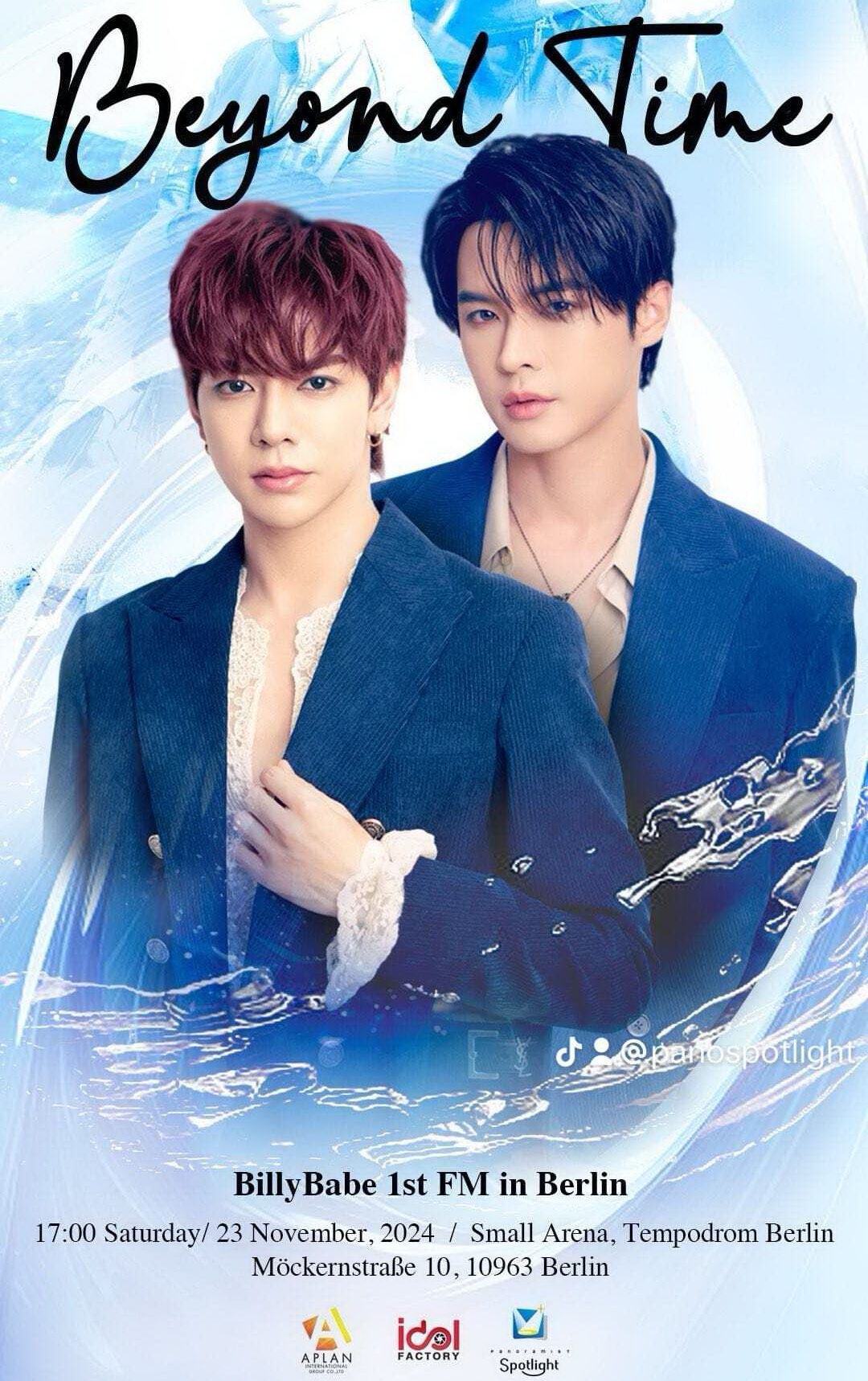 “Beyond Time”: BillyBabe 1st FM in Berlin - Ticketmelon