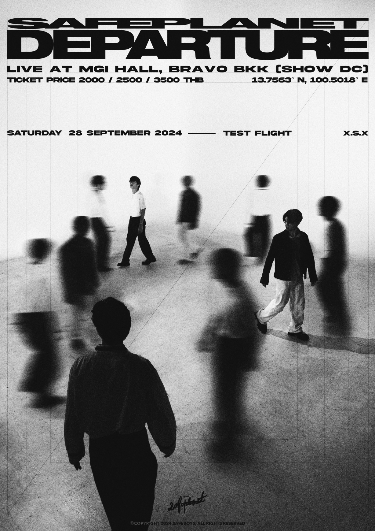 Safeplanet Departure Concert - Ticketmelon