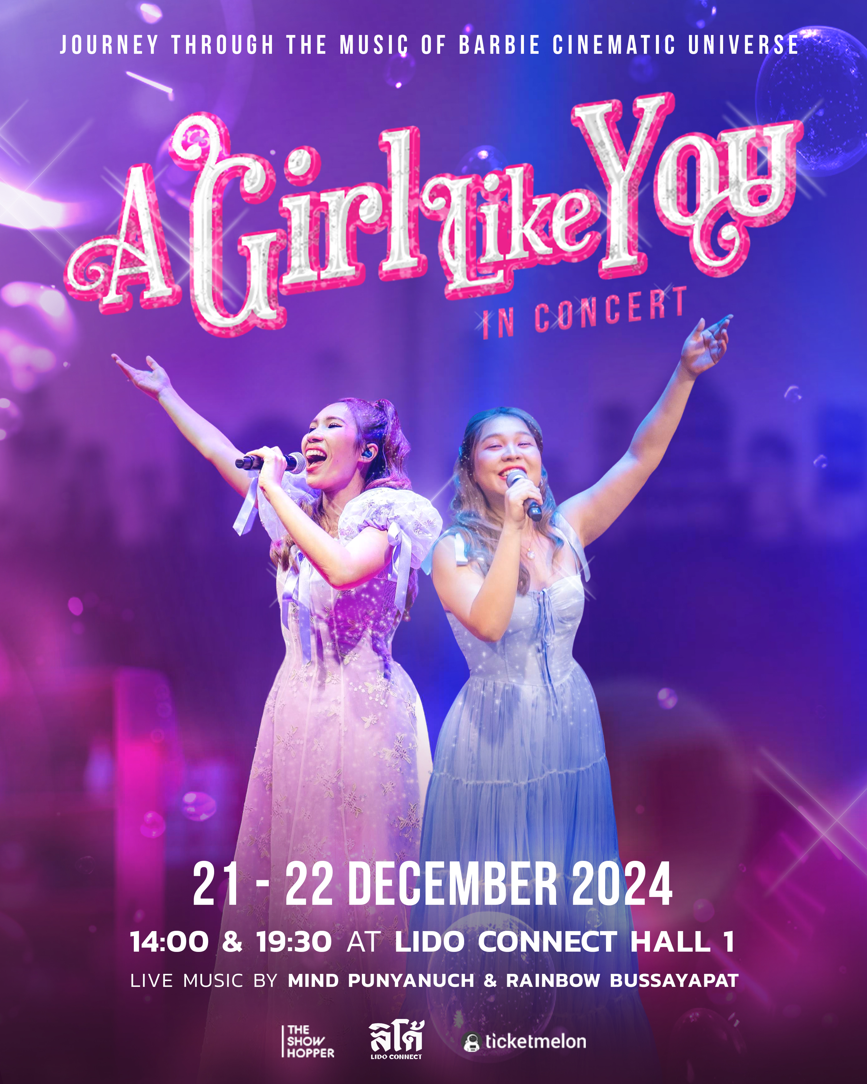 (21 Dec - 14:00) A Girl Like You in Concert - Ticketmelon