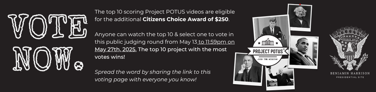 Project POTUS: Vote on the 2025 Citizens Choice Award!