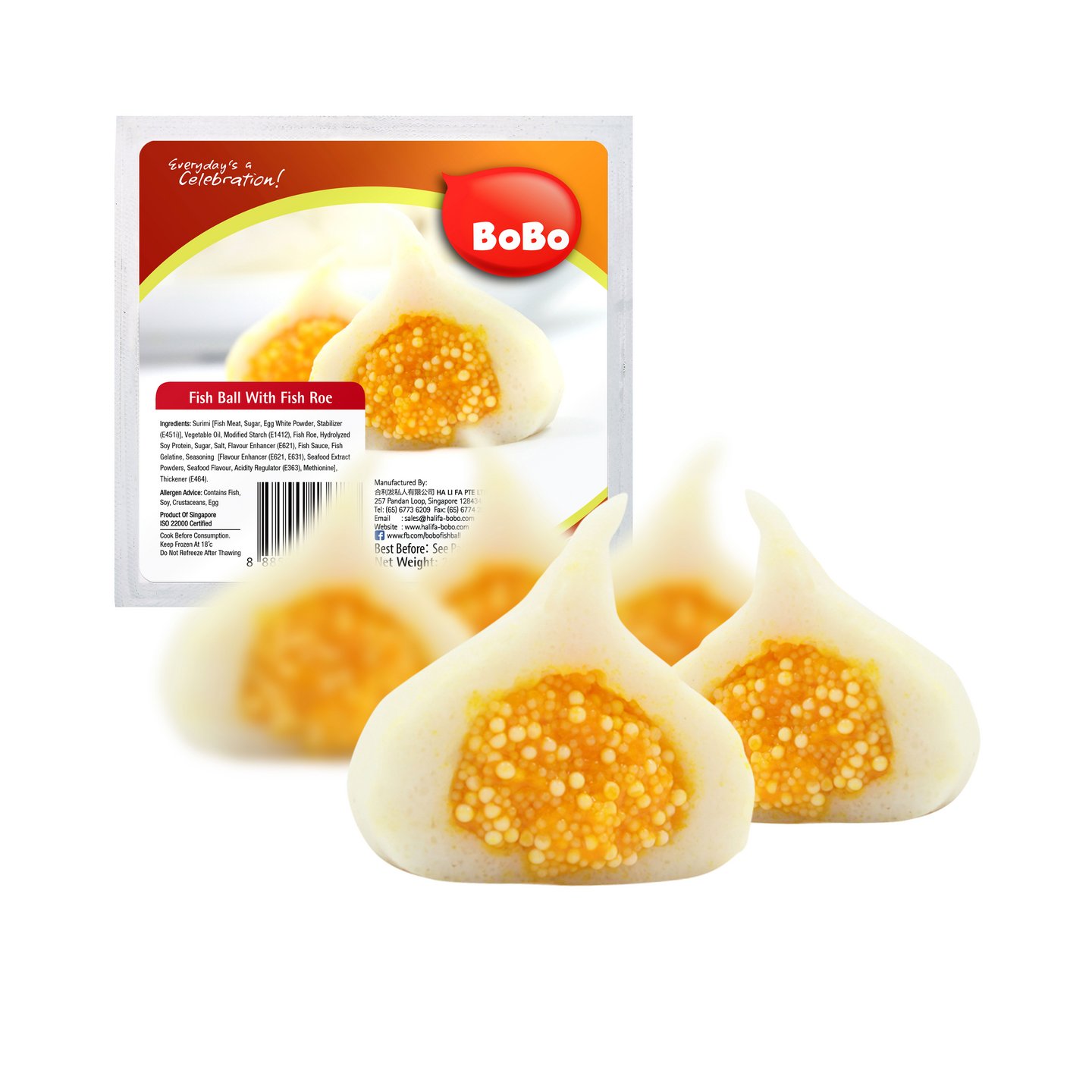 BoBo Fish Ball with Fish Roe N137F