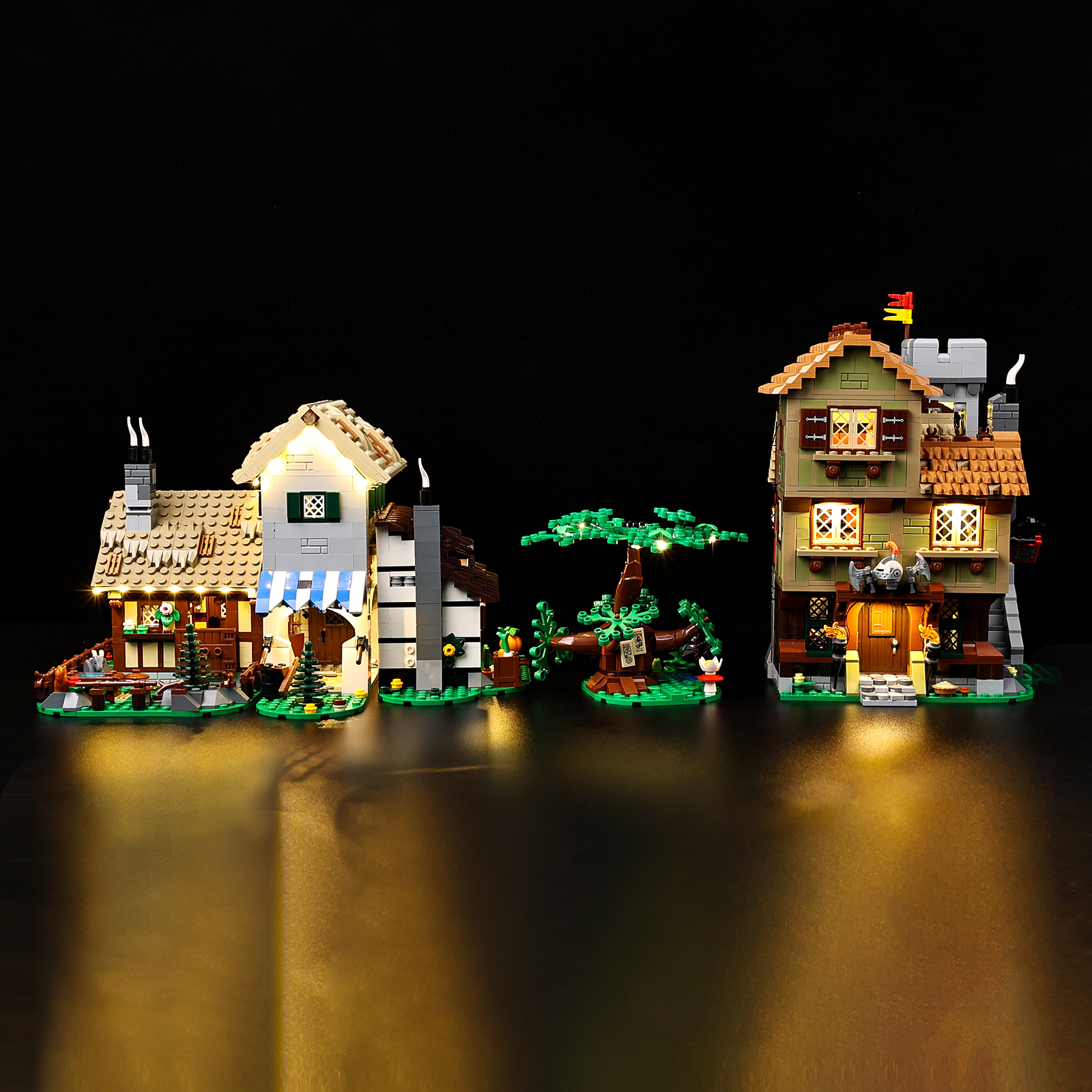 樂高 專用 LED 燈飾 適用 10332 中世紀城市廣場 遙控版 [不含樂高本體] | Yasuee HK 香港大型網上玩具購物平台