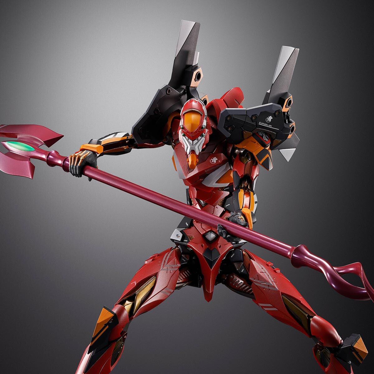 Bandai METAL BUILD MB EVA 2號機 30th with the spear of Cassius (EVA新劇場版 ...