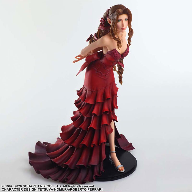 Square Enix Static Arts Bust Aerith 艾麗絲·蓋恩斯巴勒 晚裝 Ver. (Final Fantasy ...