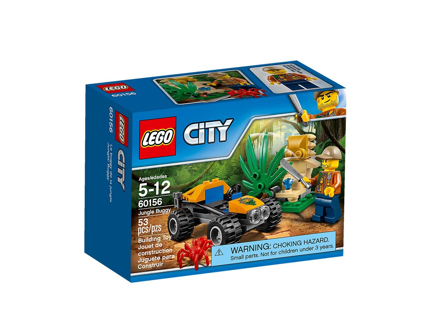 LEGO City 系列 60156 Jungle Buggy | Yasuee HK 香港大型網上玩具購物平台