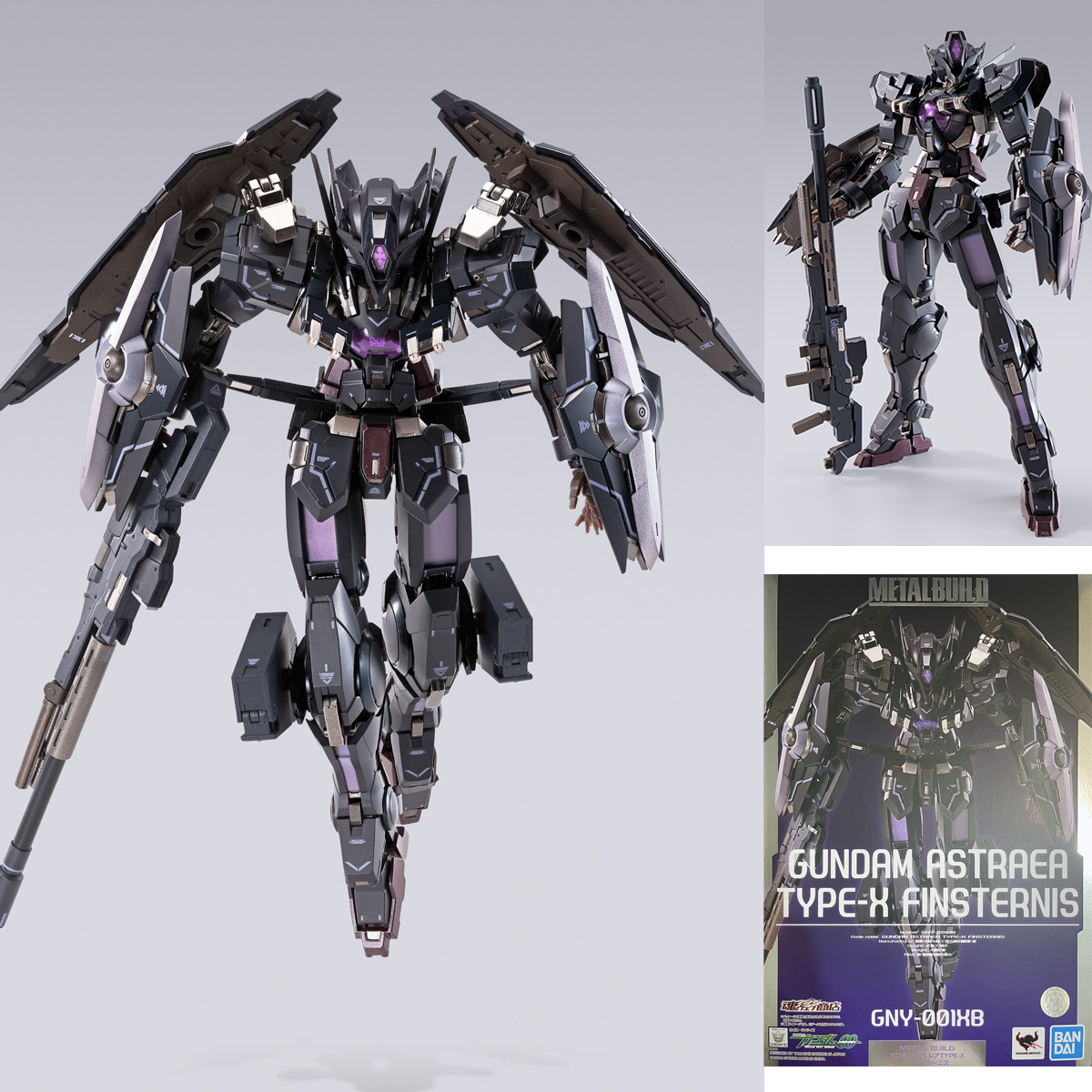 Bandai Metal Build MB Gundam Astraea 正義女神高達 Type-X Finsternis | Yasuee ...