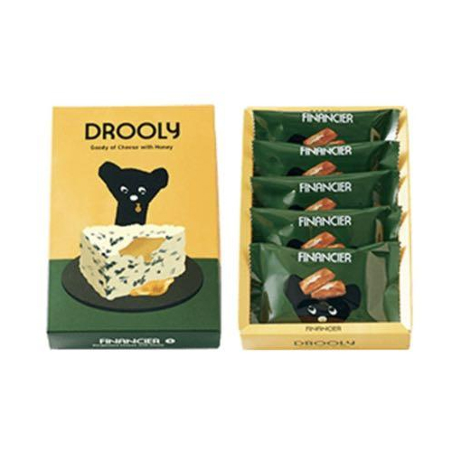 [日本直送]DROOLY Gorgonzola Cheese with Honey Financier 5件 | Yasuee HK 香港大型 ...