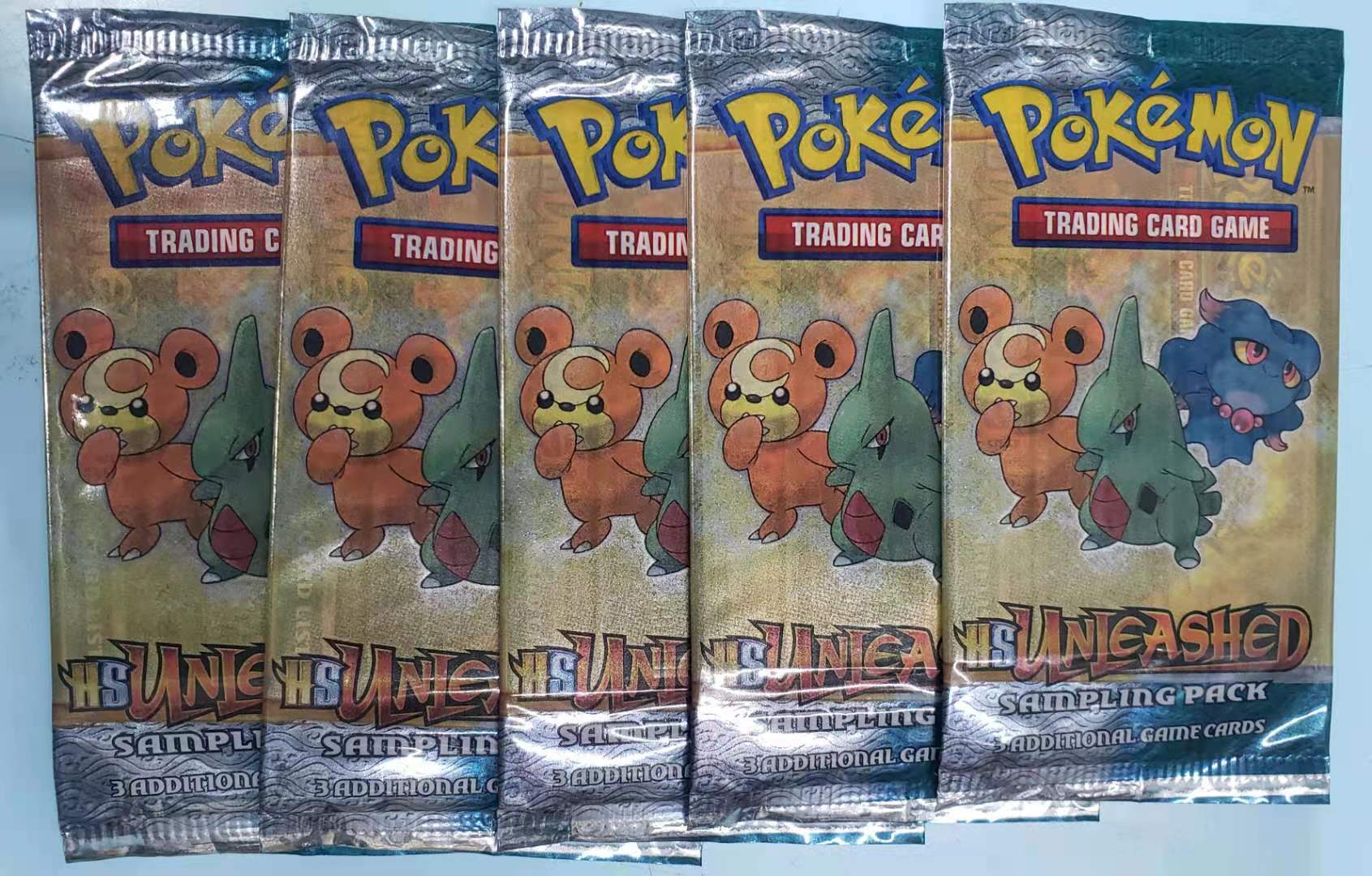 Pokemon TCG: HS Unleashed Sampling Sample Mini Promo Booster Pack HGSS ...