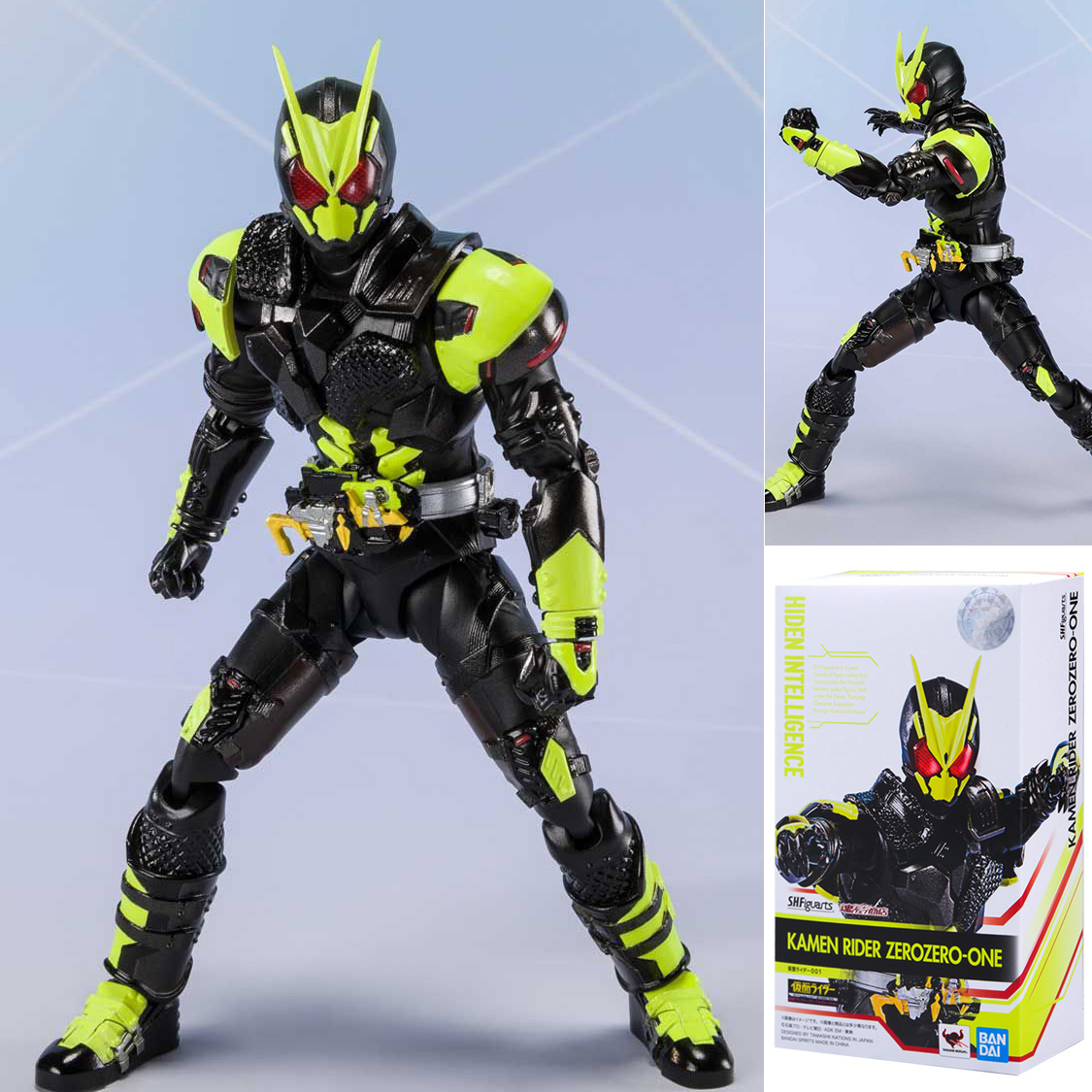 Bandai S.H.Figuarts SHF 幪面超人 001 ZeroZero-One (幪面超人 01) | Yasuee HK 香港大型網上玩具購物平台