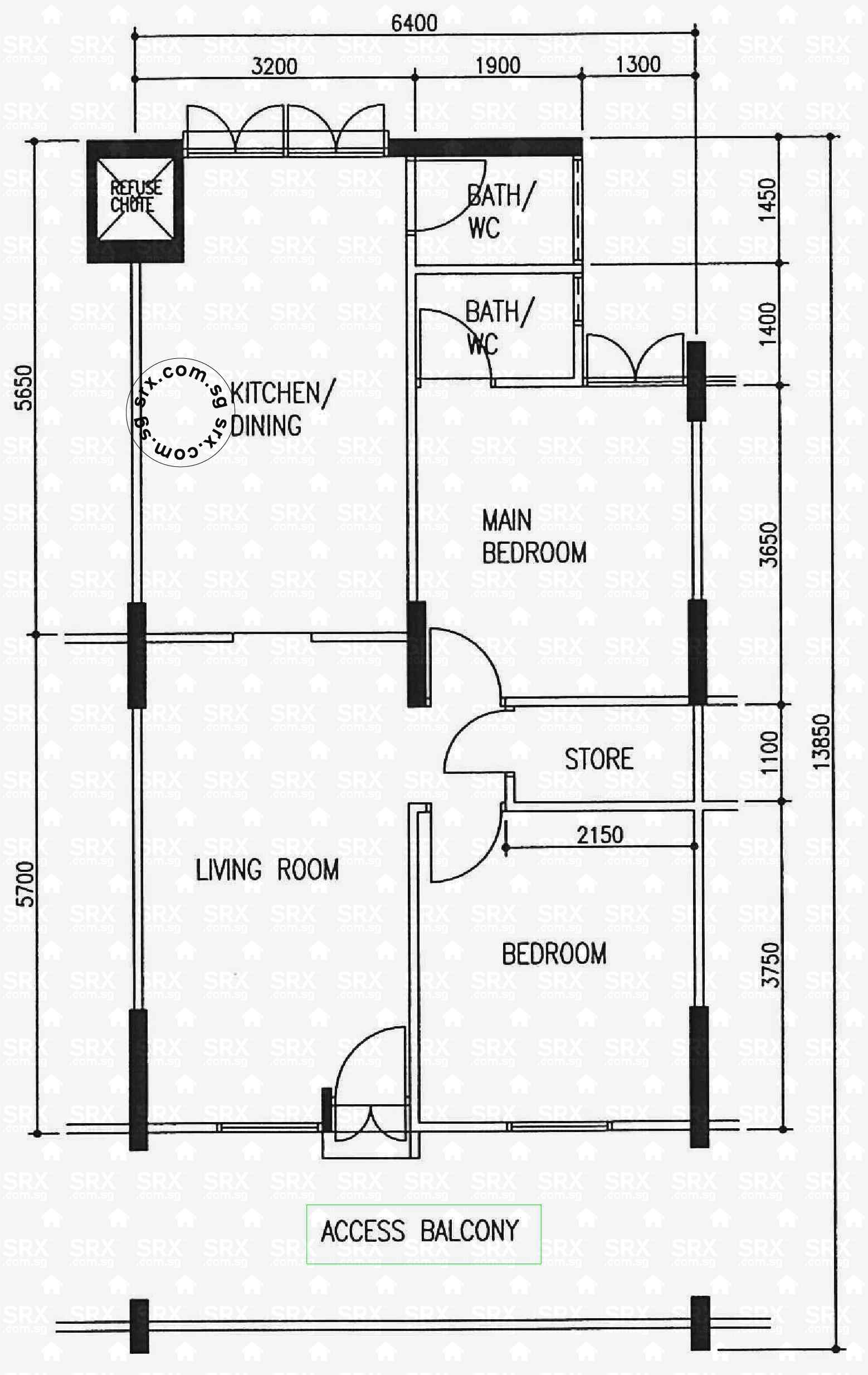Floor Plans for 578 Ang Mo Kio Avenue 10 (S)560578 HDB Details | SRX ...