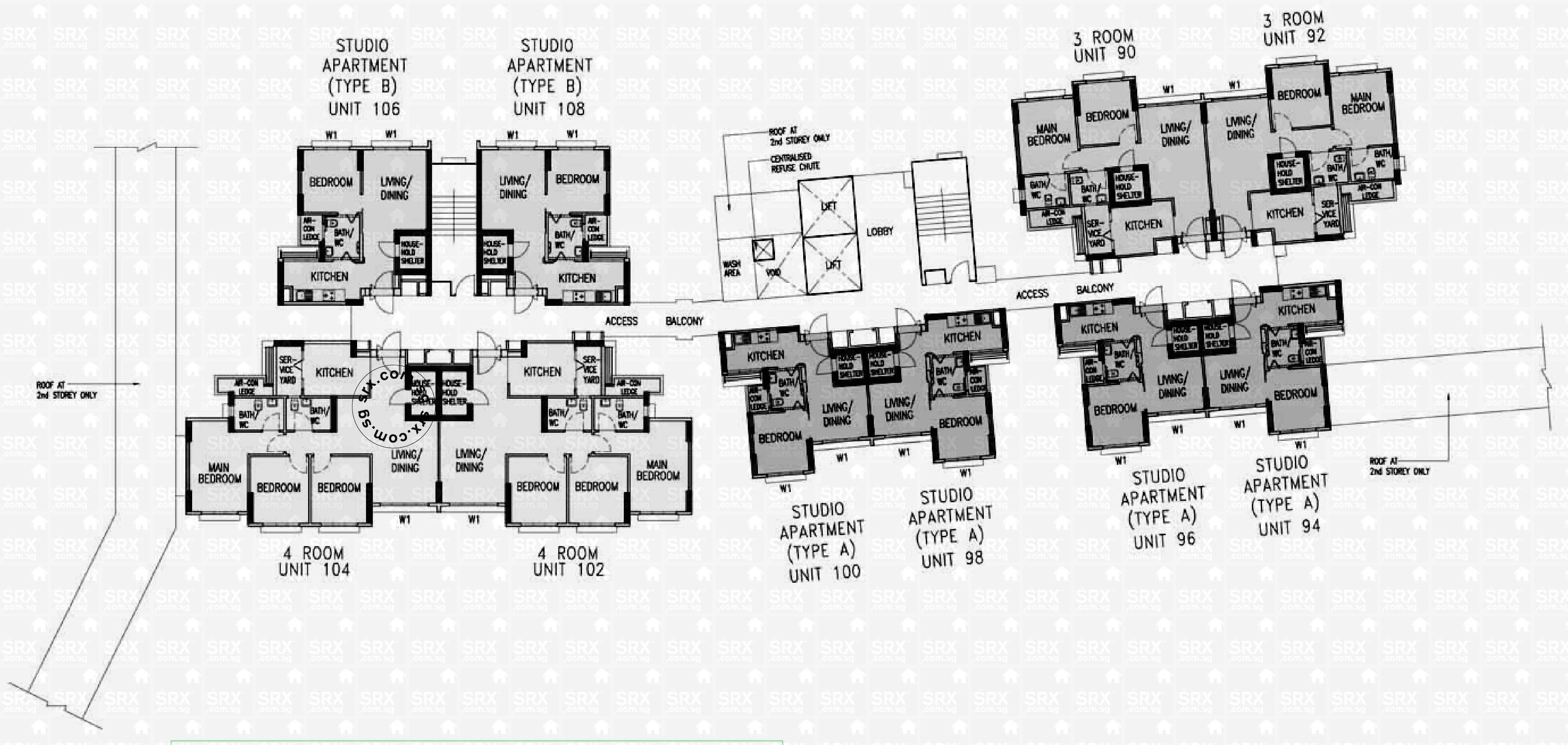 Floor Plans for Bedok North Street 4 HDB Details | SRX Property