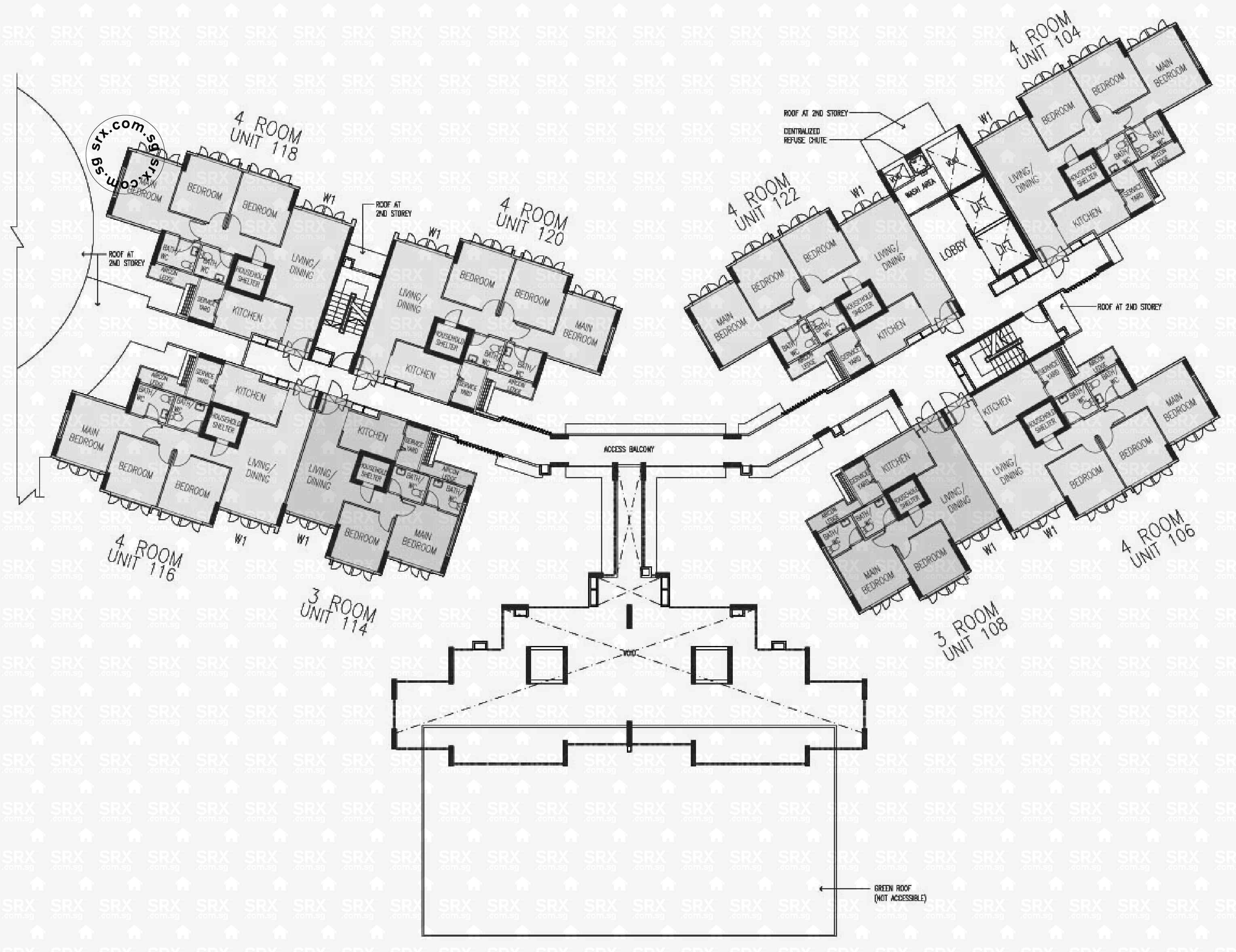 Floor Plans for 808A Chai Chee Road (S)461808 HDB Details | SRX Property