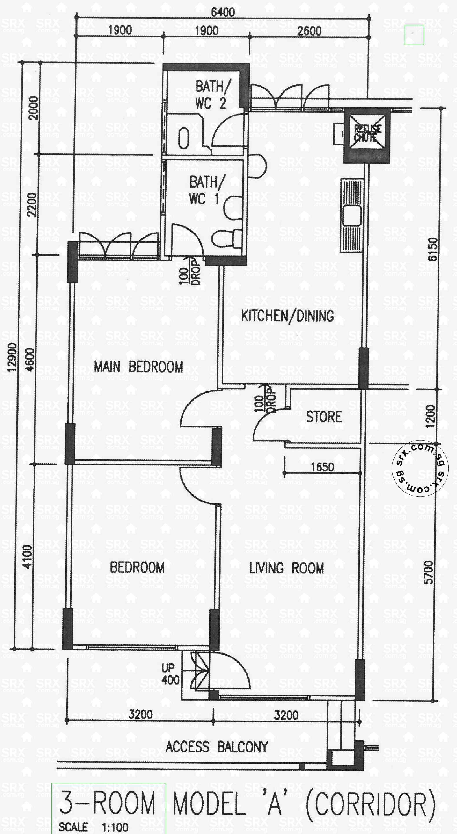 Floor Plans for Bukit Batok West Avenue 8 HDB Details | SRX Property